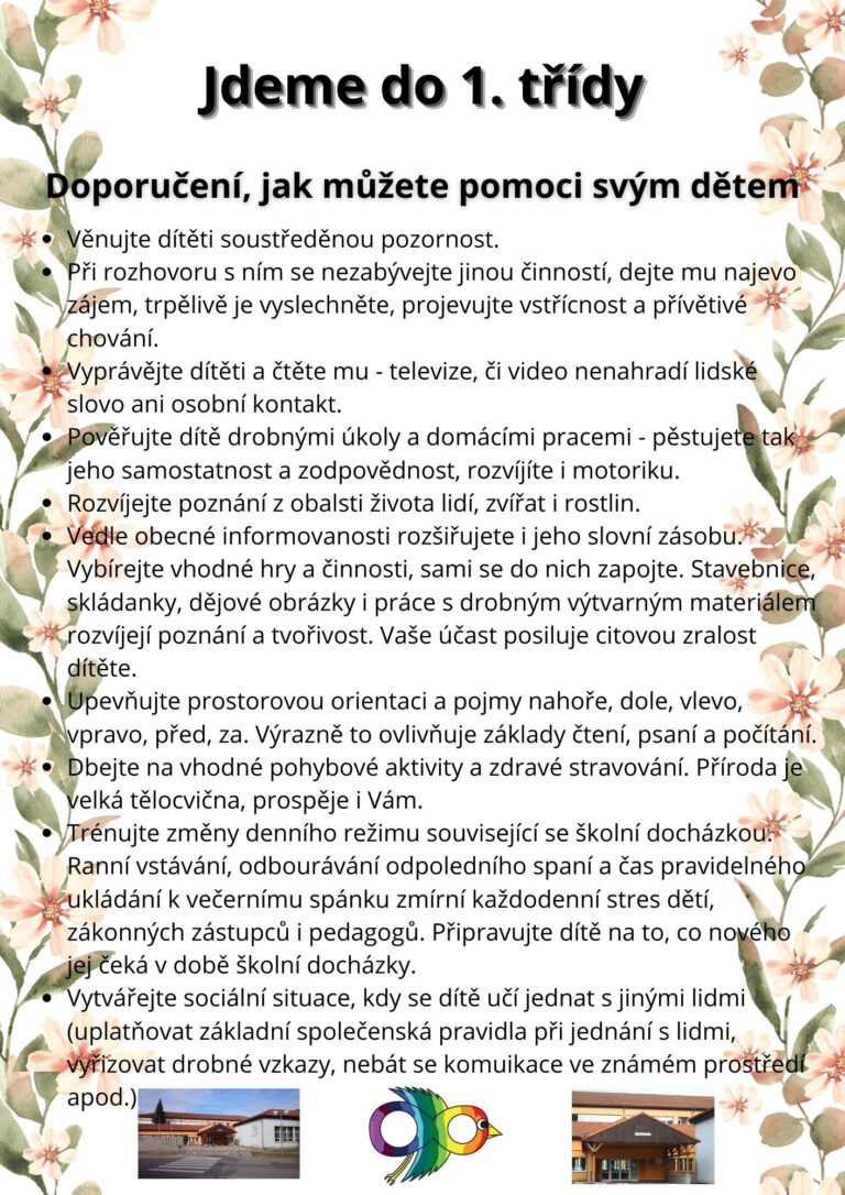 Budoucí prvňáčci - Osmička